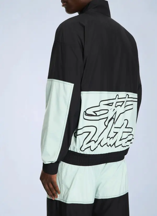 Off-White Marker Nylon Relaxed Tracktop