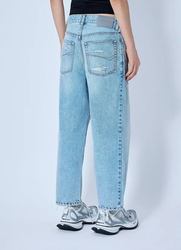 Balenciaga Straight-leg Denim Jeans