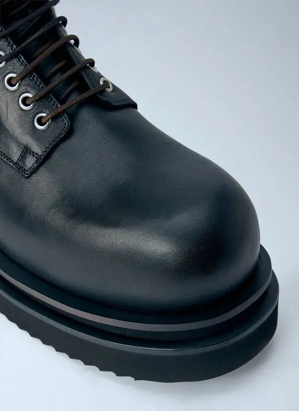 Rick Owens Bogun Lace Up Boots