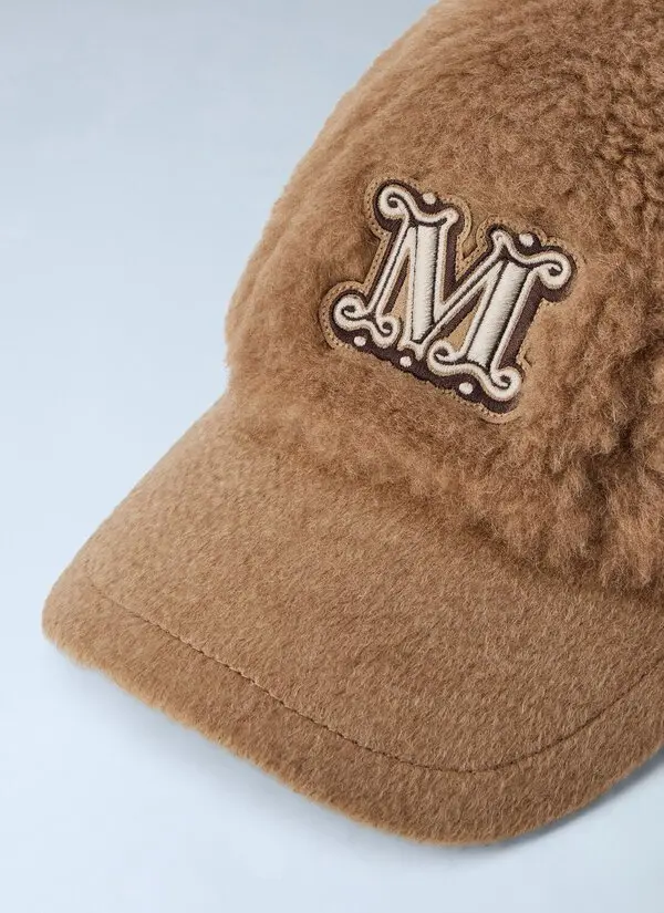 Max Mara Modico Teddy Baseball Cap