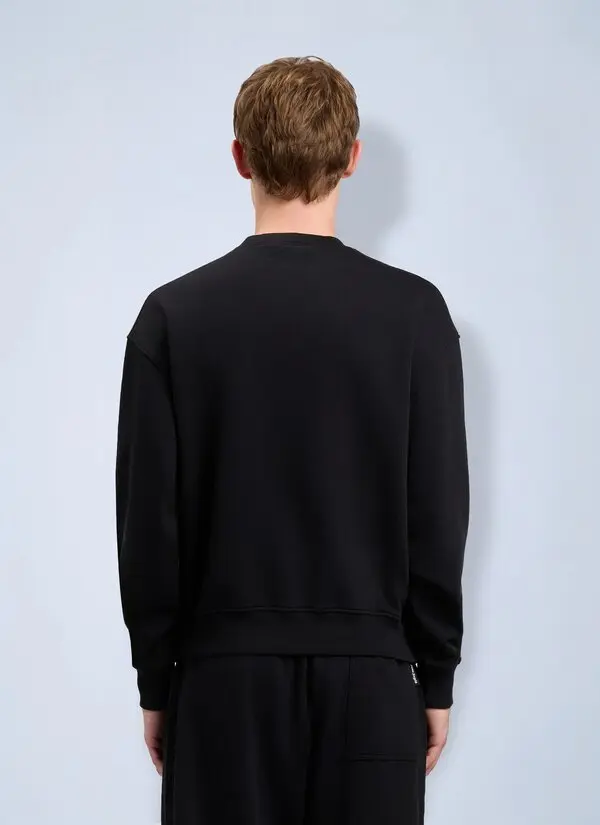 Palm Angels Neck Logo Sweatshirt