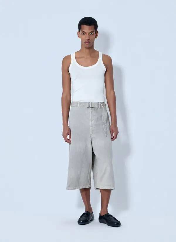 LEMAIRE Wide-leg Denim Culottes