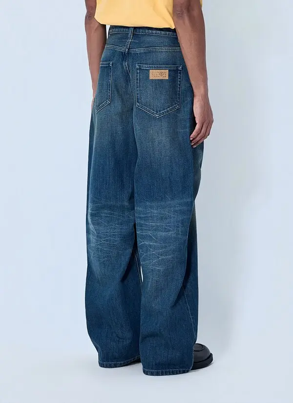 MAISON MARGIELA Wide-leg Denim Trousers