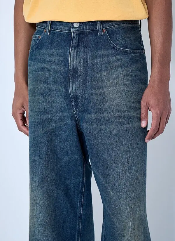 MAISON MARGIELA Wide-leg Denim Trousers