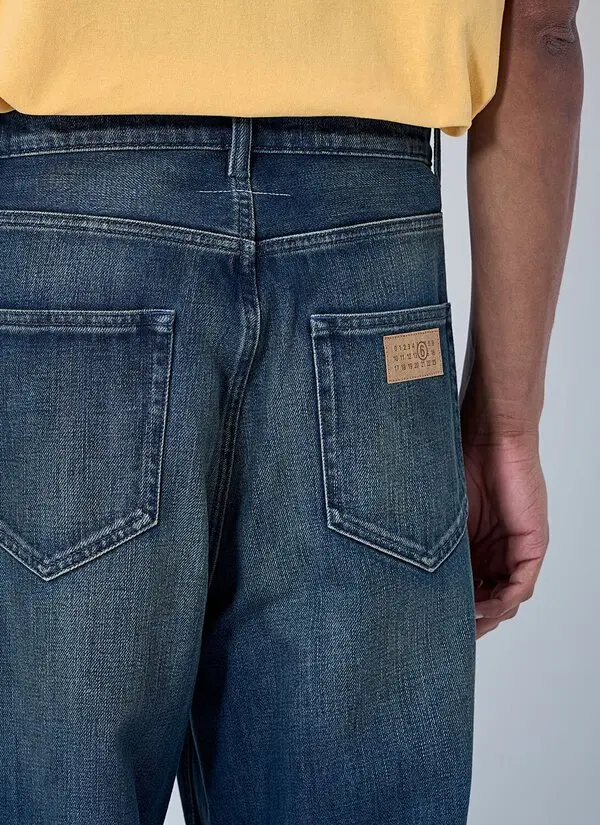 MAISON MARGIELA Wide-leg Denim Trousers