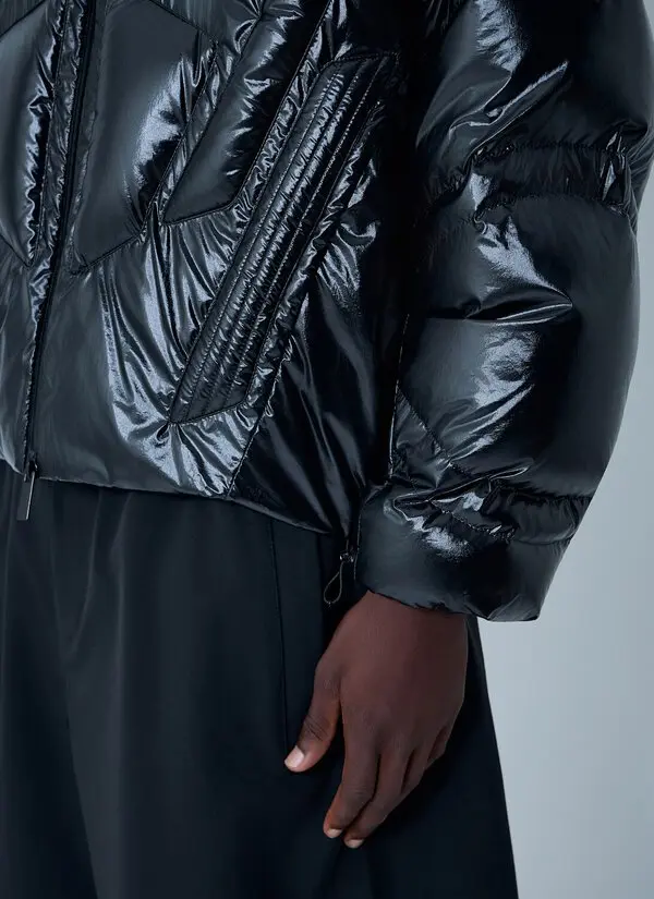 MONCLER X A$AP ROCKY Bahianinha High-shine Down Jacket