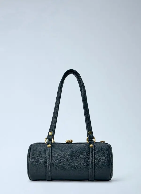 COACH Kisslock Barrel Bag 28 - Black