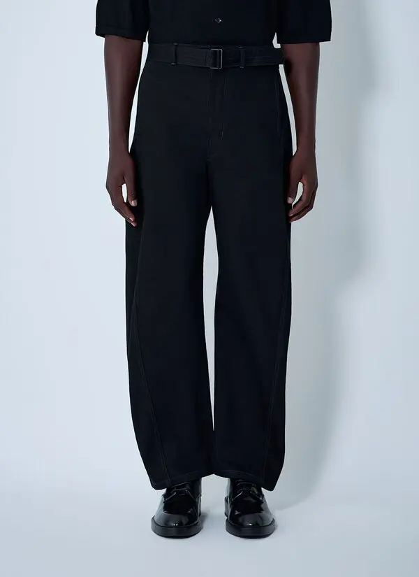 LEMAIRE Twisted Pants - Black
