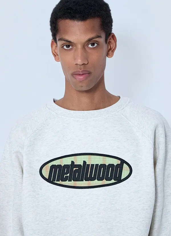 METALWOOD Raglan Sleeve Sweatshirt