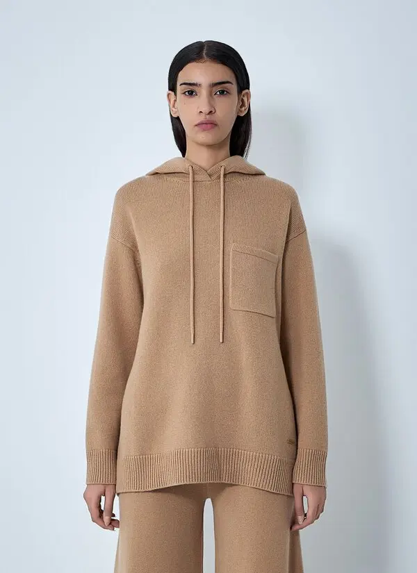 Max Mara Wool-and-cashmere-blend Sweater - Camel