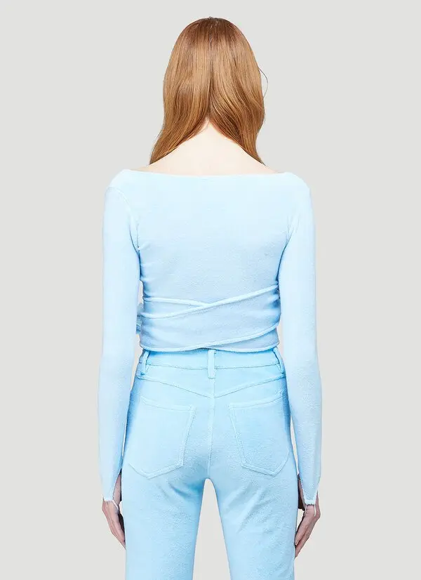 MAISIE WILEN Dramady Knitted Top