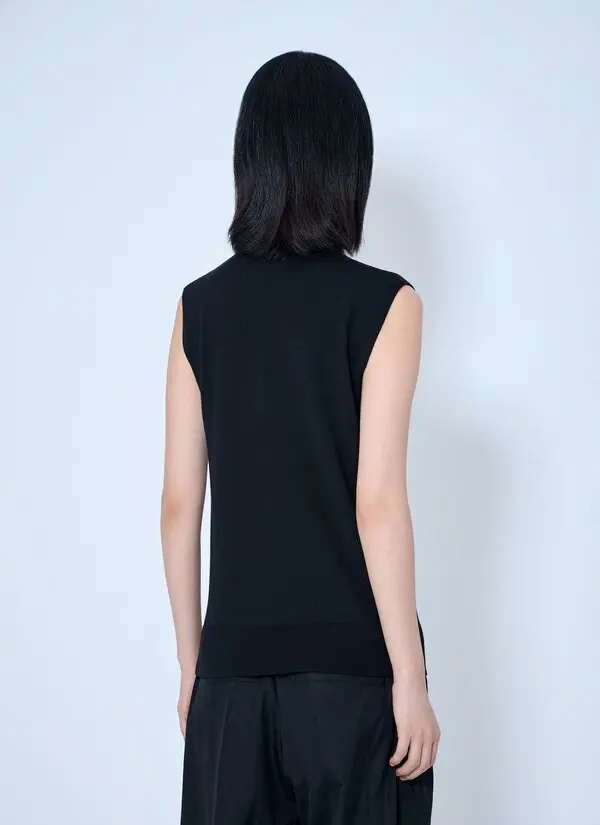 TOTEME Sleeveless Fine Turtleneck