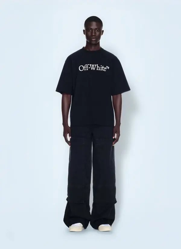 Off-White Canvas Carpenter Pants - Black
