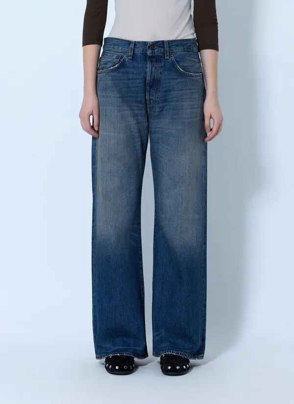 Acne Studios Regular Fit 2021f Jeans - Blue