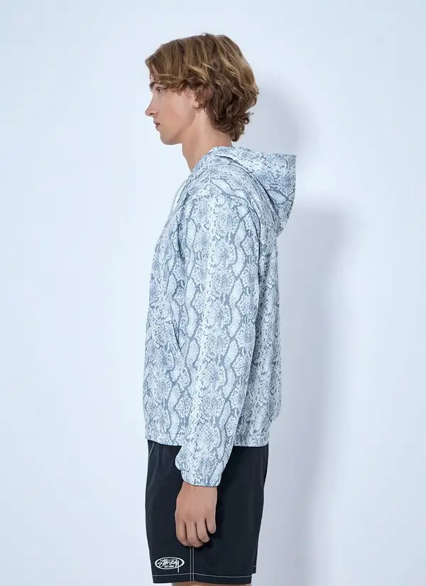 StÜssy Athletic Mesh Zip Hooded Sweatshirt