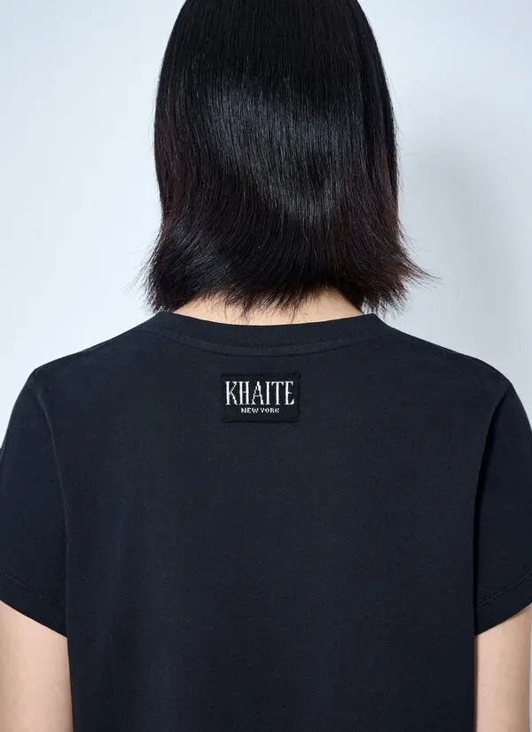 Khaite Cotton Jersey T-shirt