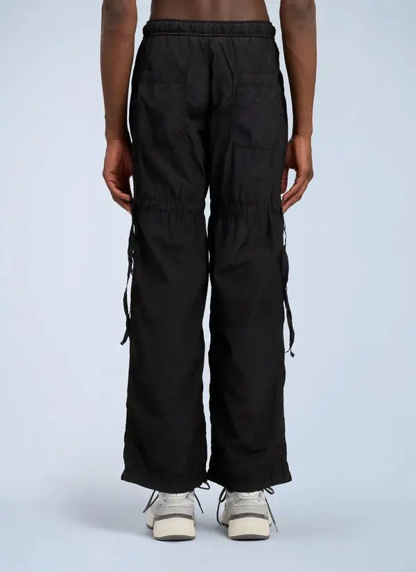 Palm Angels Curved Logo Draws Cargo Pants