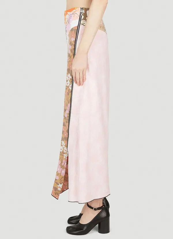 RAVE REVIEW Alma Patchwork Skirt