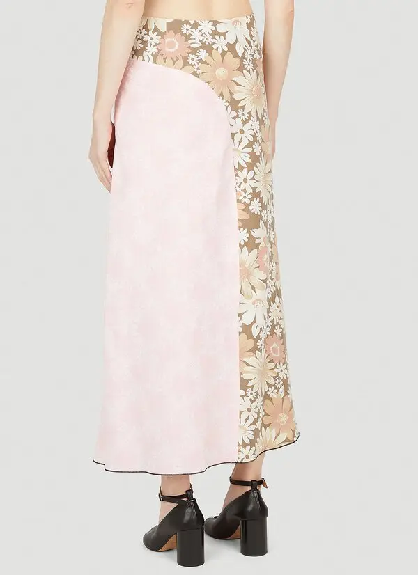RAVE REVIEW Alma Patchwork Skirt