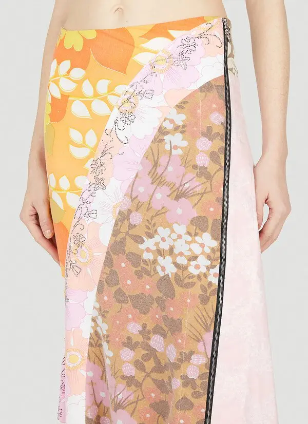 RAVE REVIEW Alma Patchwork Skirt