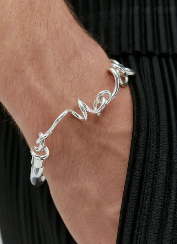 MILKO BOYAROV Worm Chain Bracelet