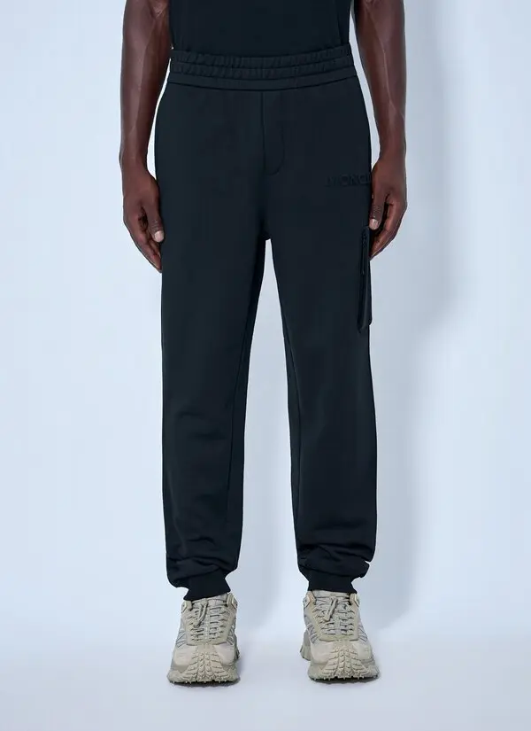 Moncler Elasticated Waistband Joggers - Black