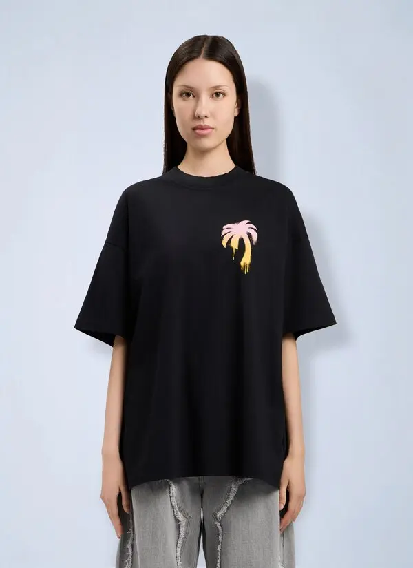 Palm Angels I Love Pa Loose T-shirt - Black