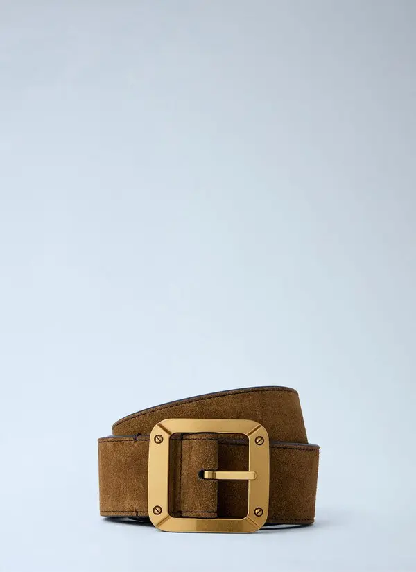 Acne Studios Square Buckle Reversible Belt - Brown