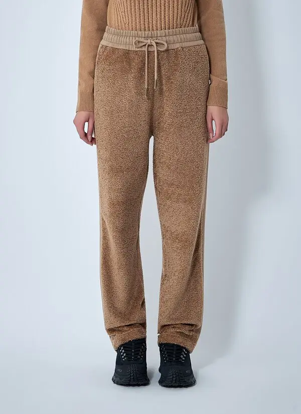 Moncler Logo Motif Track Pants - Camel