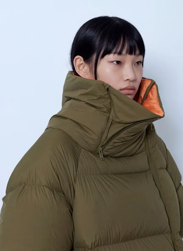 GANNI Future Nylon Quilt Puffer Jacket