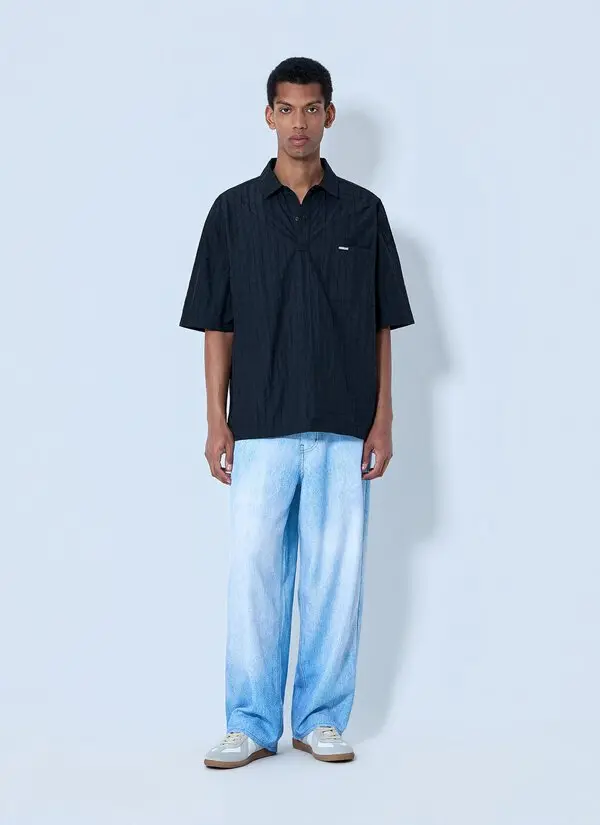 METALWOOD Textured Cotton Overshirt
