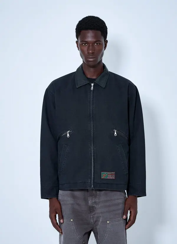 BOTT Leather Collar Work Jacket