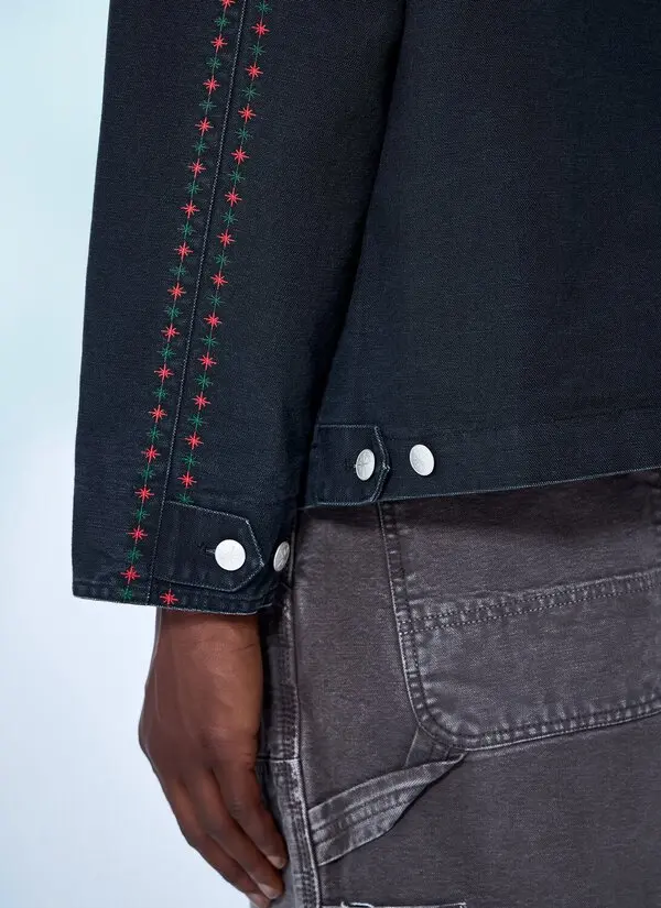 BOTT Leather Collar Work Jacket