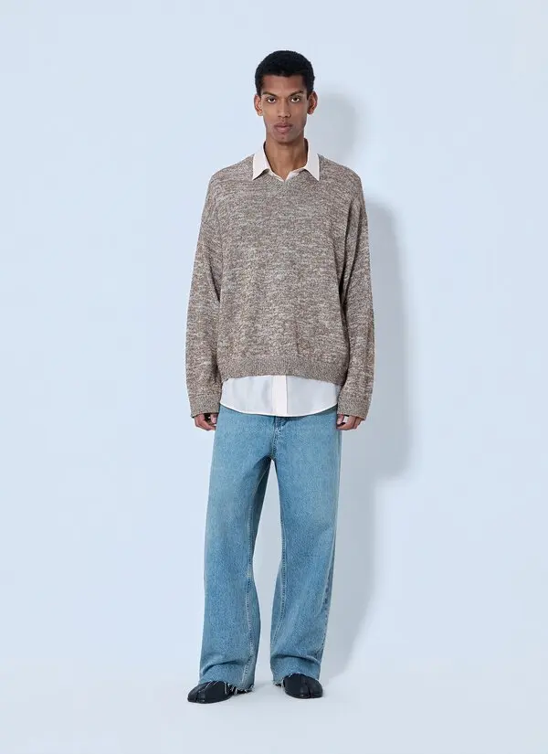 MAISON MARGIELA V-neck Knit Sweater