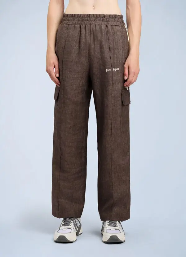 Palm Angels Classic Logo Track Pants - Brown