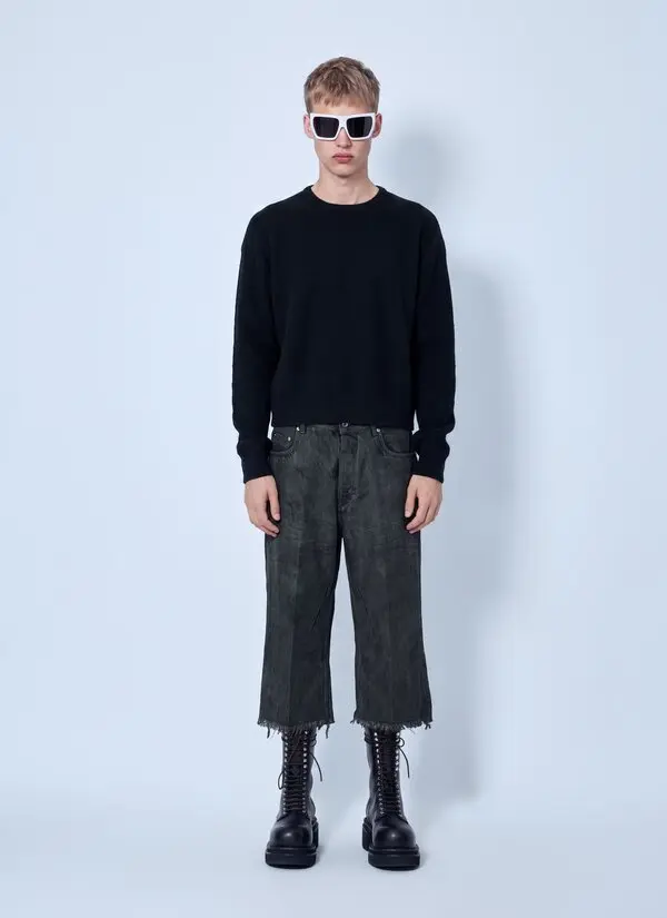 Rick Owens Bolan Cutoffs - Grey