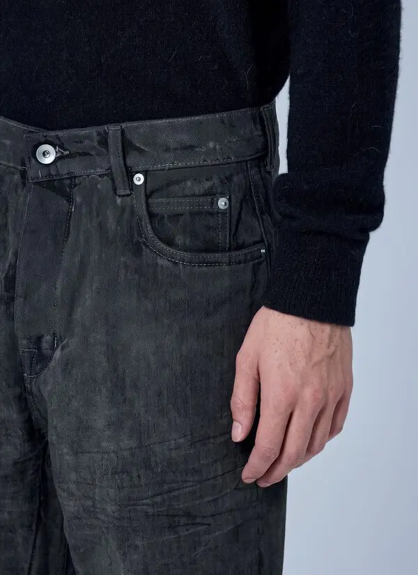 Rick Owens Bolan Cutoffs - Grey