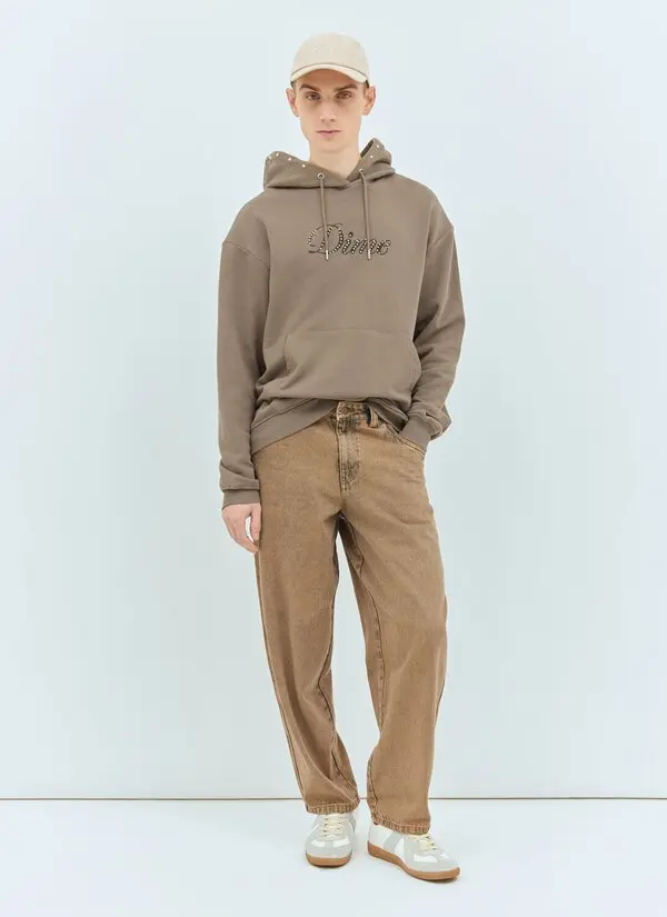 DIME Cursive French Hooded Sweatshirt