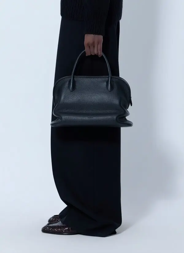 THE ROW Agnes 12 Handbag - Black