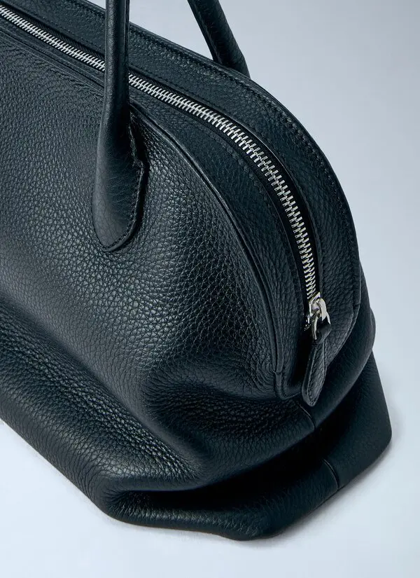 THE ROW Agnes 12 Handbag - Black