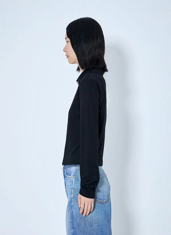 Our Legacy Slim Zip Longsleeve Top