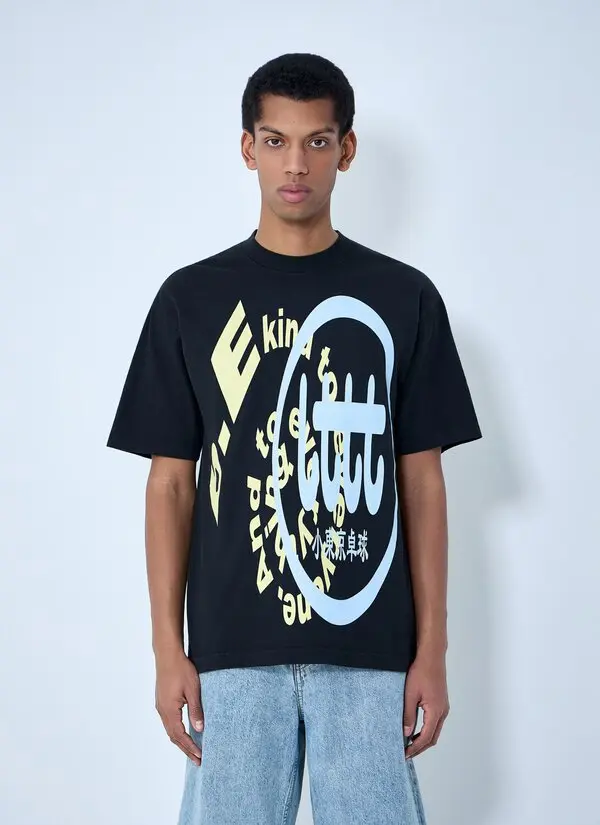 B.EAUTIFUL X LTTT Logo Motif T-shirt
