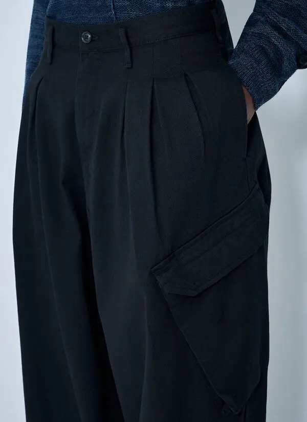 Yohji Yamamoto 12 Tucks Work Pants