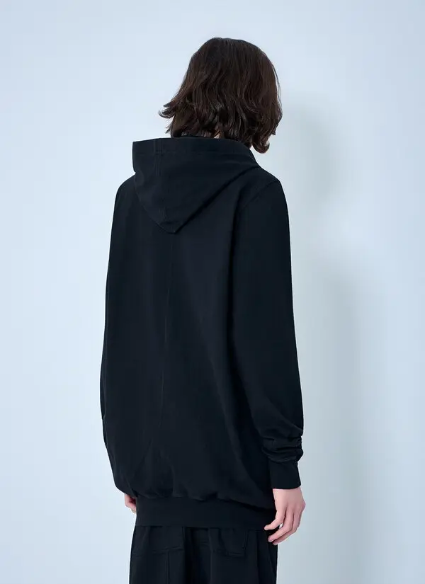 Rick Owens Drawstring Hooded Sweatshirt