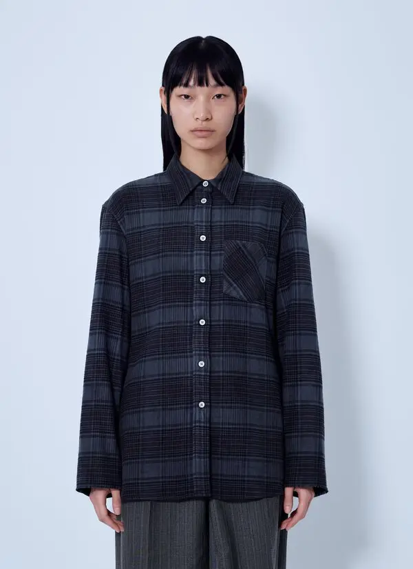 Our Legacy Daisy Shirt - Navy