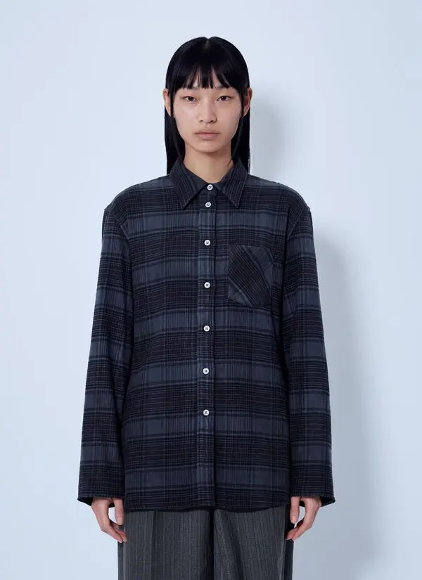 Our Legacy Daisy Shirt - Navy