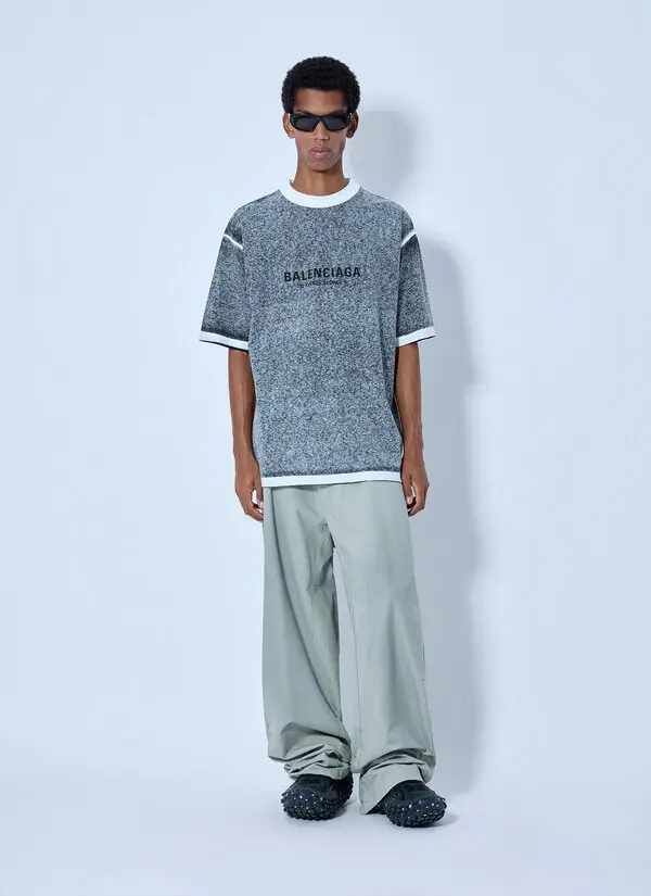 Balenciaga Logo Motif T-shirt