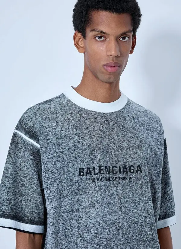 Balenciaga Logo Motif T-shirt