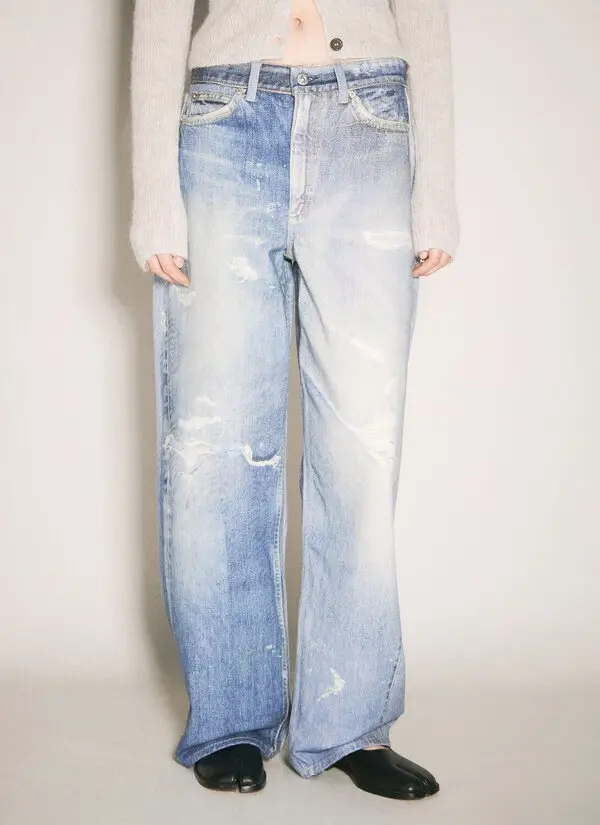 Our Legacy Full Cut Digital Print Jeans