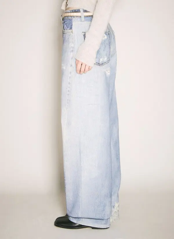 Our Legacy Full Cut Digital Print Jeans